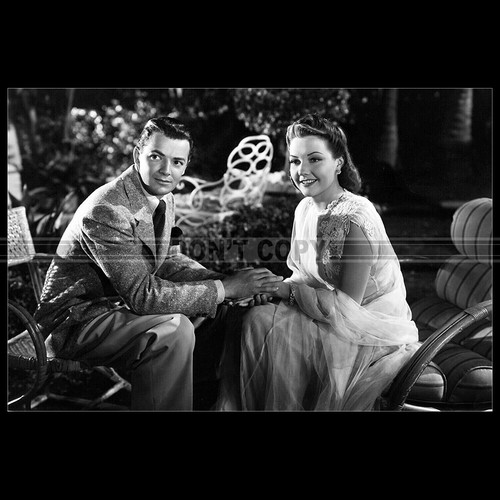 Photo F.014037 CORNEL WILDE & LYNN BARI (THE PERFECT SNOB) 1941 | eBay