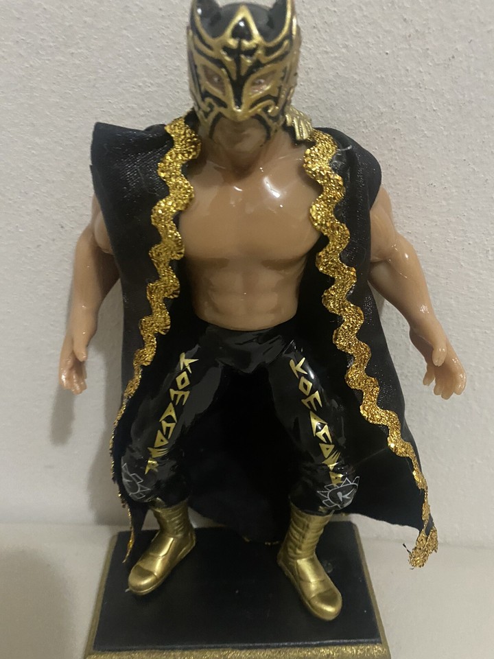 El Komander Wrestler 7 in Action Figure Mexican luchador Handmade 7 ...