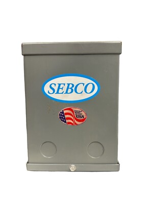 Sebco 1105-24-2 300 Watt 227V x 24V Transformer Class 2 Distribution ...