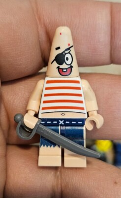 LEGO Patrick Pirate Minifigure SpongeBob SquarePants 3817 bob033 EUC ...