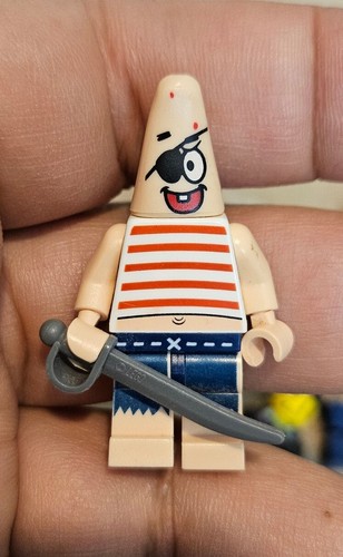 LEGO Patrick Pirate Minifigure SpongeBob SquarePants 3817 bob033 EUC ...