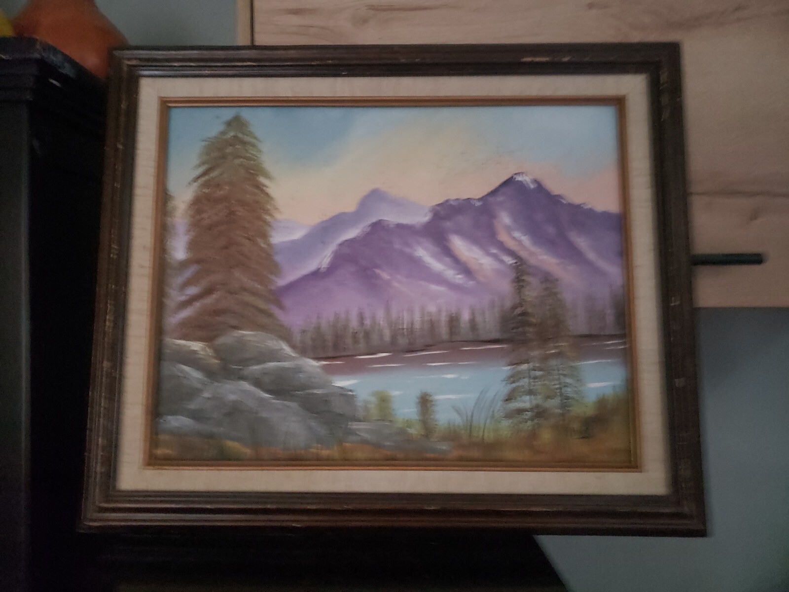 Original Oil Painting Landscape signed HWB | eBay