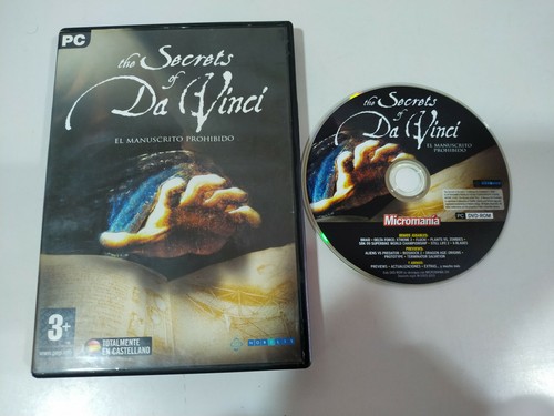 The Secrets Of Da Vinci El Manuscrito Prohibido - Game For PC CD-Rom ...