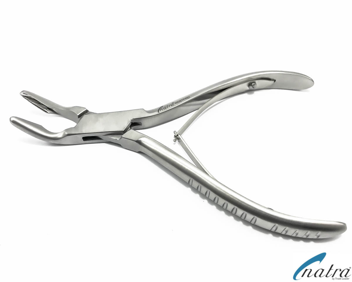 Blumenthal Rongeurs 15 cm 40° curved cutting forceps bone surgical ...