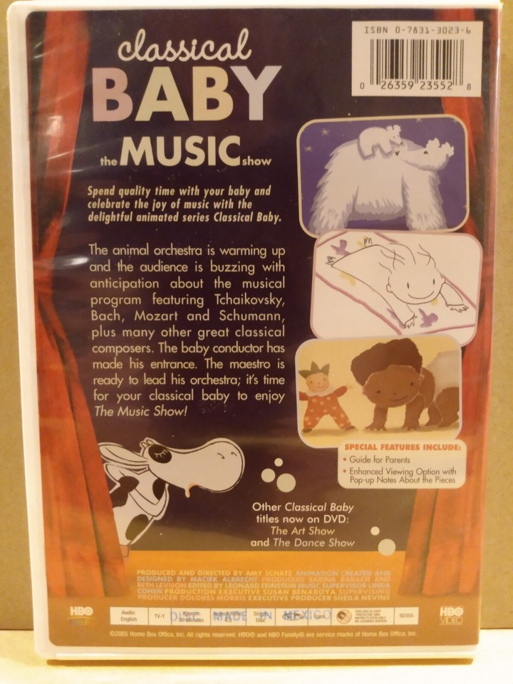 "Classical Baby: The Music Show" from HBO Family Video (2005, DVD) | eBay