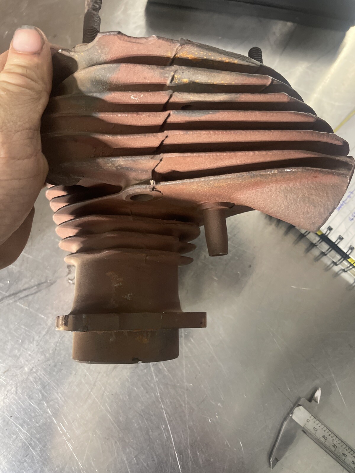 Harley Davidson WLA Cylinders Barrels Motor Engine 45 W Model Cylinder ...