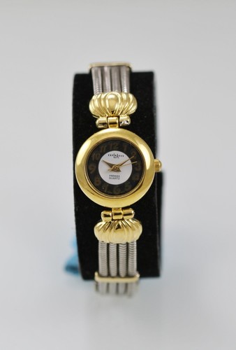 LA Express Women Watch Gold Silver Stainless Steel WR Black White ...