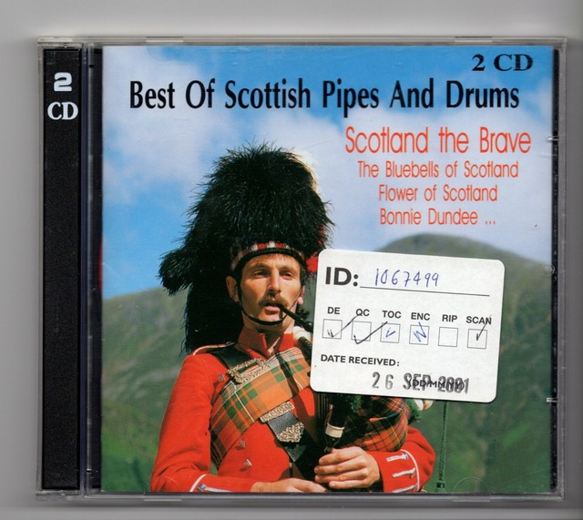 Various Artists - Best of Scottish Pipes and Drums (Scotland the Brave ...