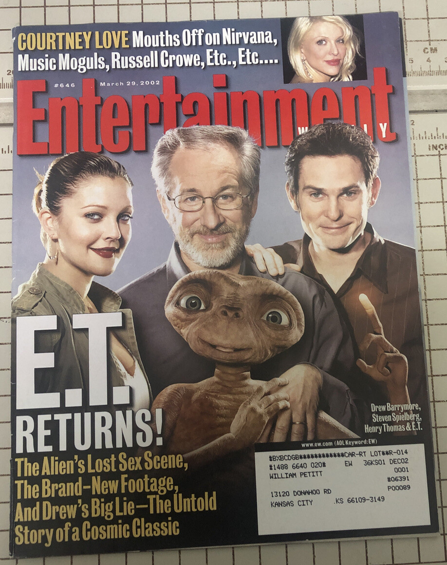 Drew Barrymore Steven Spielberg Steven Spielberg & Drew Barrymore: