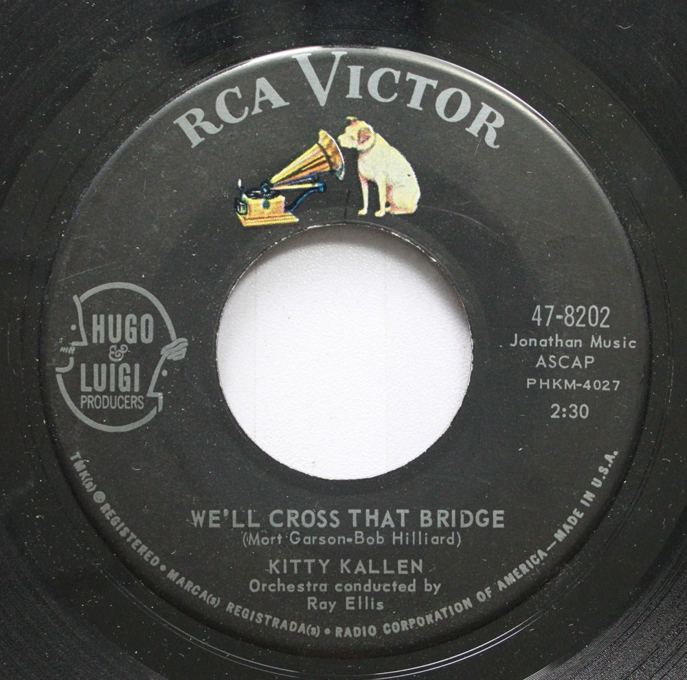 50'S & 60'S 45 Kitty Allen - We'Ll Cross That Bridge / I'Ll Teach You ...