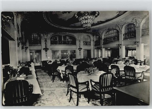 10012891 - D. New York, Hamburg Amerika Linie, Luxus-Kabine, Speisesaal ...