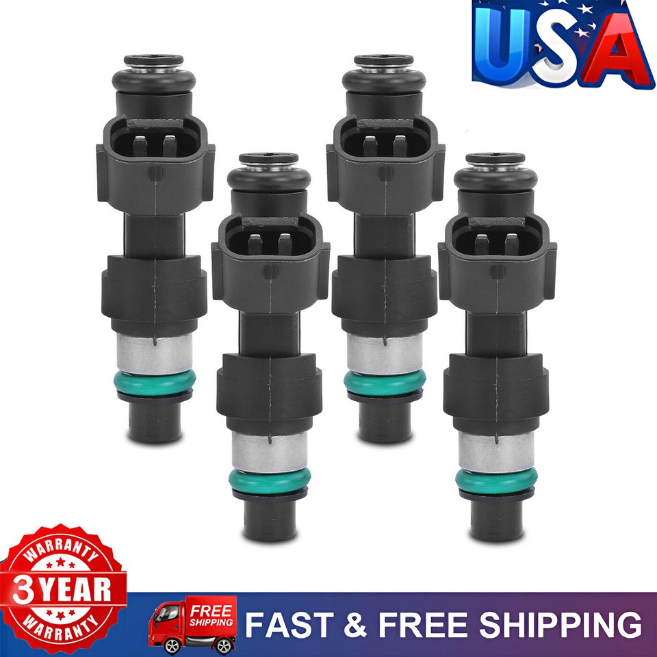 4 Fuel Injectors for 2007-2012 Nissan Sentra 2.0L l4 Replace FJ1056 ...