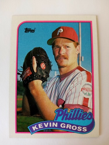 Kevin Gross Philadelphia Phillies 1989 Topps Baseball Card 215 | eBay