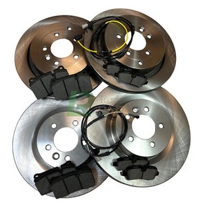 RANGE ROVER SPORT L320 FULL FRONT & REAR BRAKE KIT (FOR BREMBO) DISCS ...