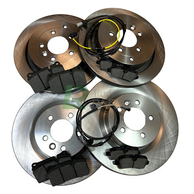 RANGE ROVER SPORT L320 FULL FRONT & REAR BRAKE KIT (FOR BREMBO) DISCS ...