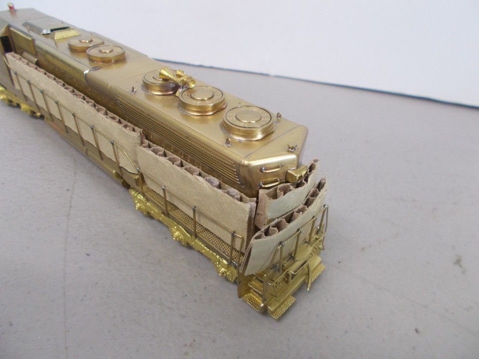 ALCO MODELS # D-130 ~ BRASS~ SD-45 POWERED LOCOMOTIVE ~NOS-RUNS GOOD~HO ...