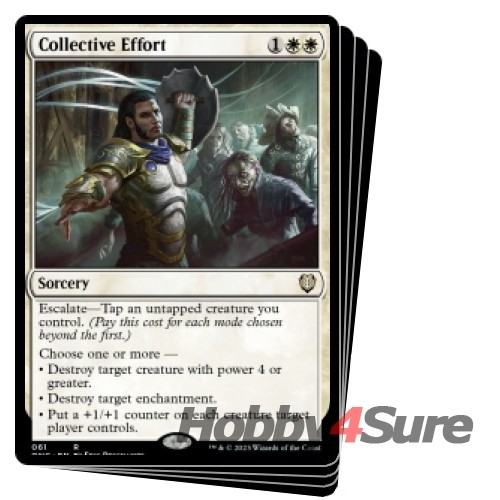 Collective Effort X4 M/NM Magic MTG Phyrexia: All Will Be One ...
