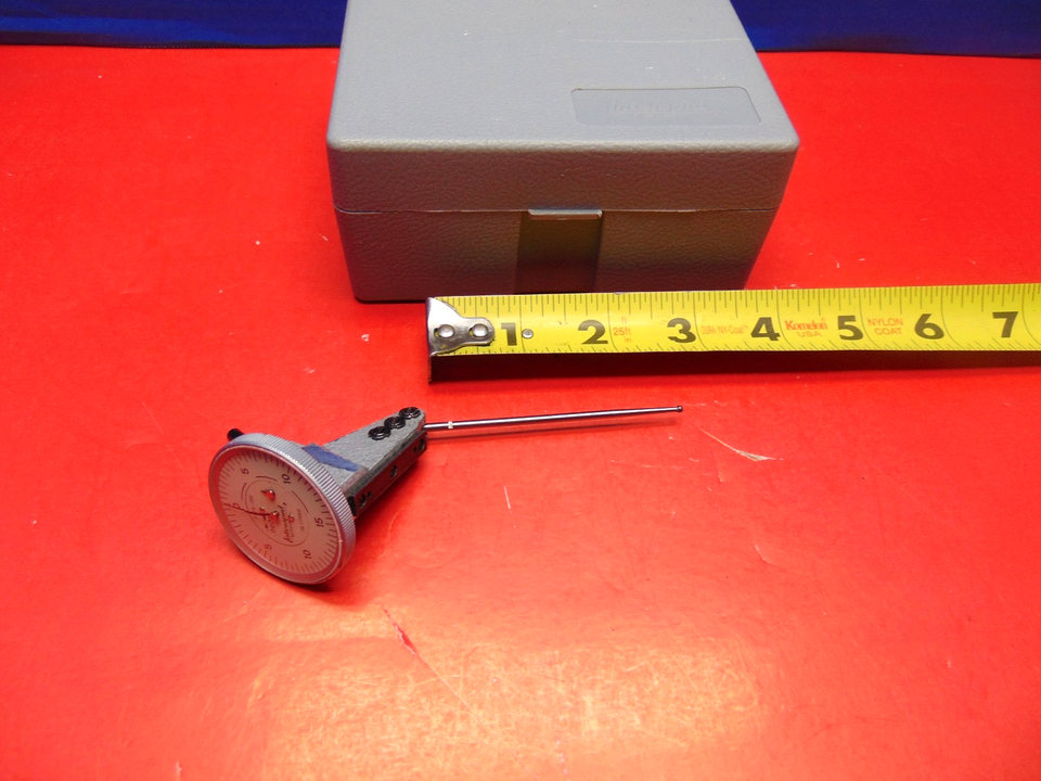 INTERAPID .0005" LONG TIP DIAL TEST INDICATOR 312B-15V SWISS MADE ...