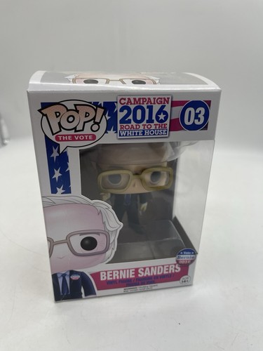Funko Pop! Campaign 2016 Road To The White House Bernie Sanders Vinyl ...