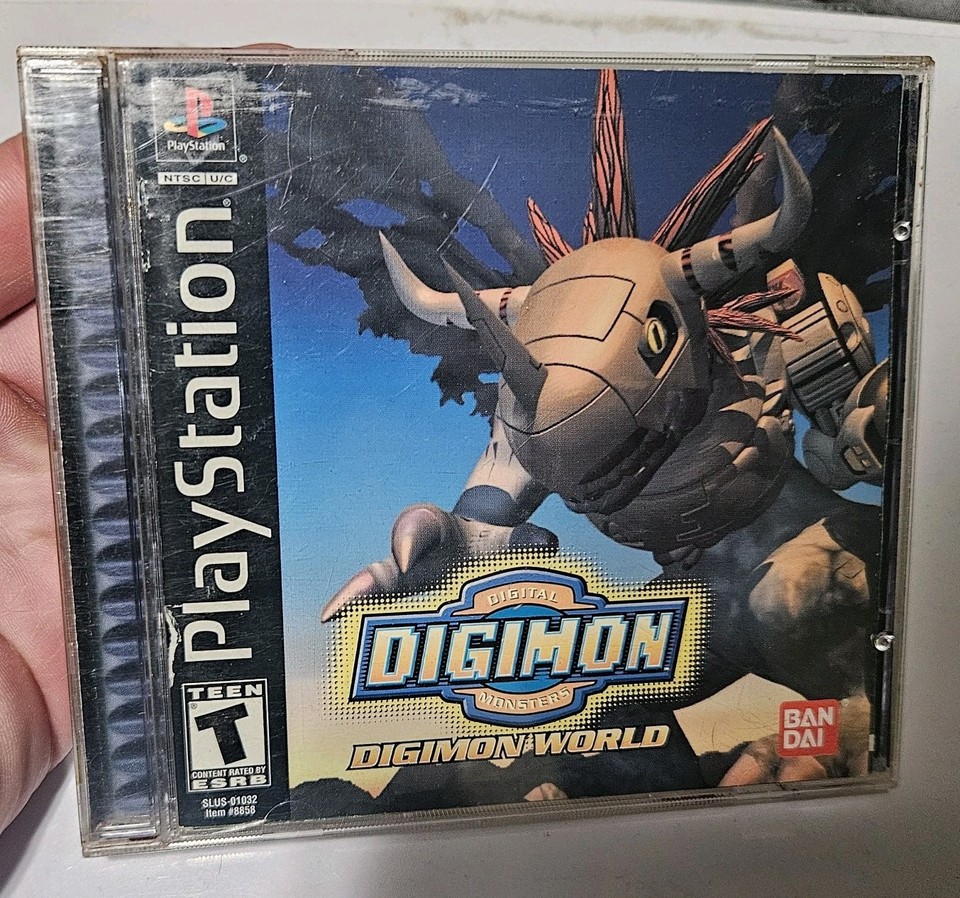 Digimon World 1 (PS1, 1999) PlayStation 1 Greatest Hits Label Complete ...