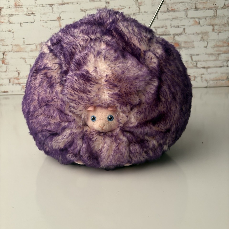 Harry Potter Large Purple Pygmy Puff Plush 14" x 16” Universal Studios ...