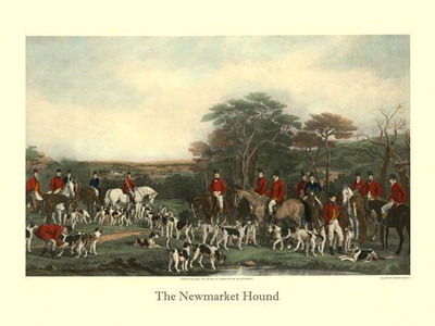 Horse Newmarket Fox Hunting Hunt Scene 16 x 22 Poster Repro FREE ...