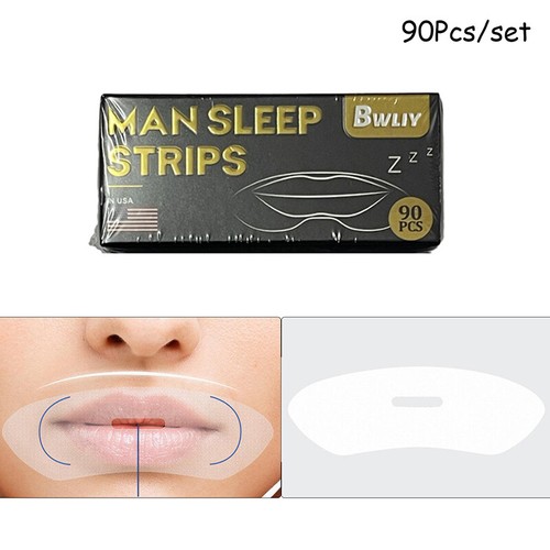 90Pc/SET Anti-Snoring Stickers ForChildren Adult Night Sleep Lip Nose ...