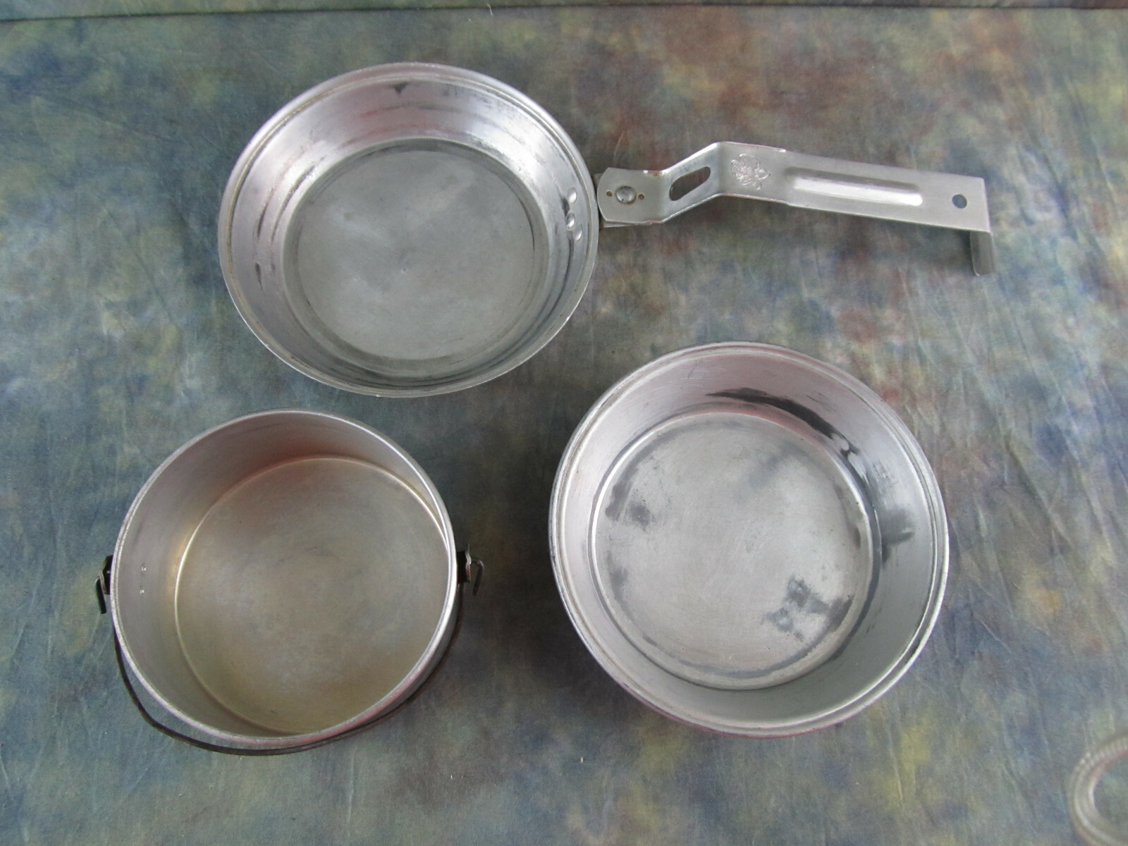 Vintage Boy Scouts of America Mess Kit Cook Set Camping 3 Piece | eBay