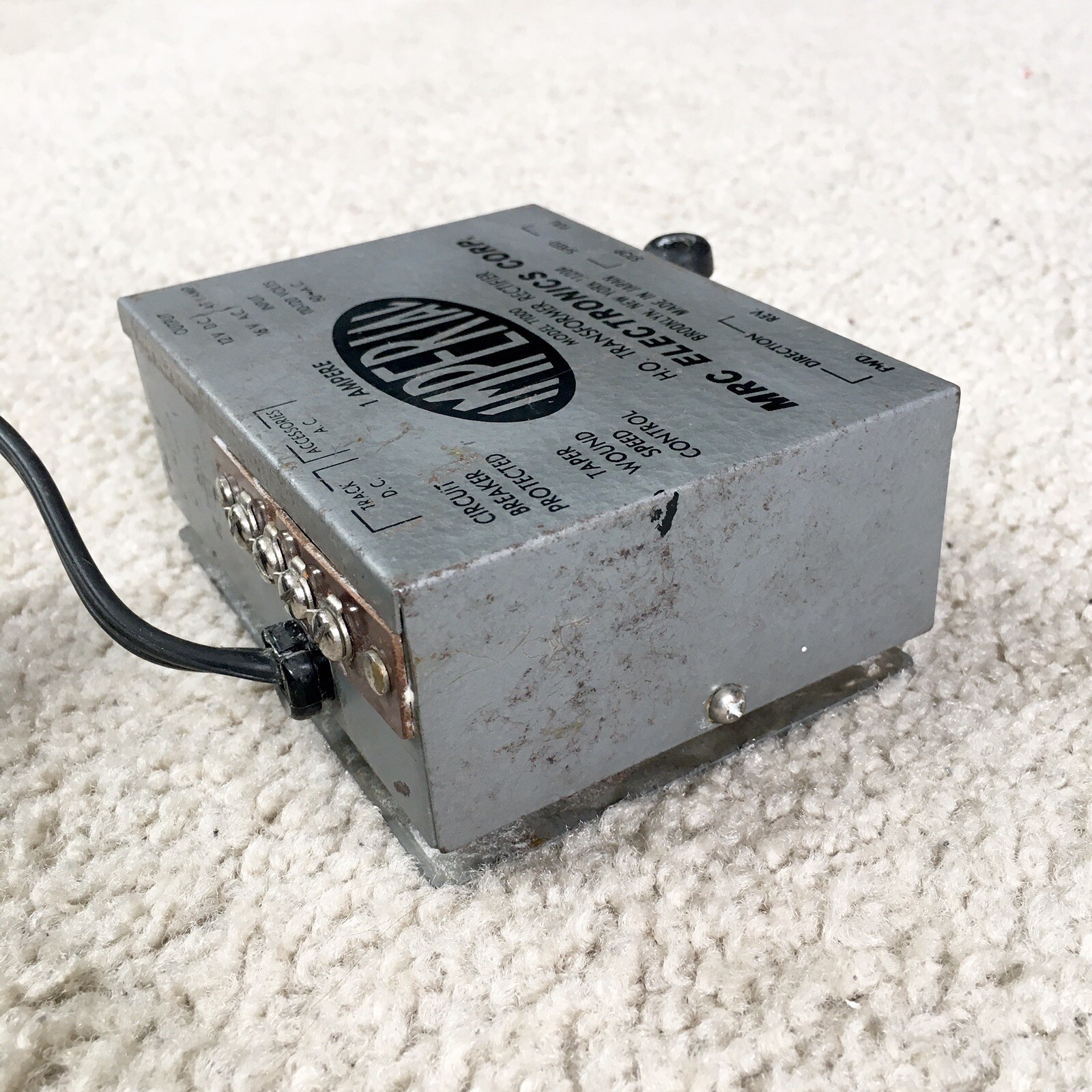 Vintage MRC IMPERIAL HO Transformer Rectifier Model T1000 - Model ...