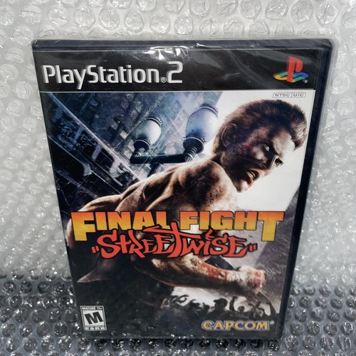 FACTORY SEALED FINAL FIGHT STREETWISE PS2 PlayStation 2 NM NOT WATA VGA ...