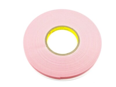 3M 06380 White Automotive Acrylic Attachment Tape 1/2" x 20 yds | eBay