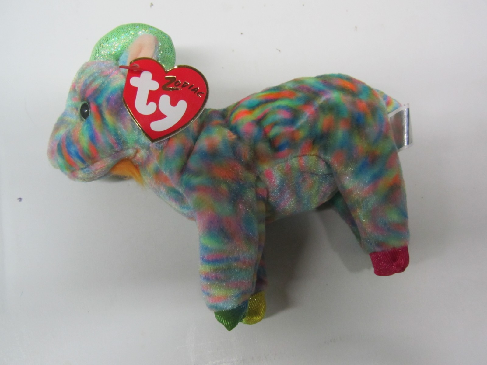 VINTAGE -TY BEANIE BABIES Lot of 6 New With Tags.Wiggly,China,Dog,Goat ...