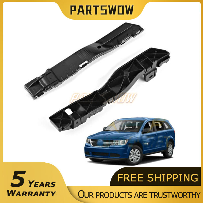 2Pc Bumper Bracket Set For 2009-2018 Dodge Journey 05178410ad ...