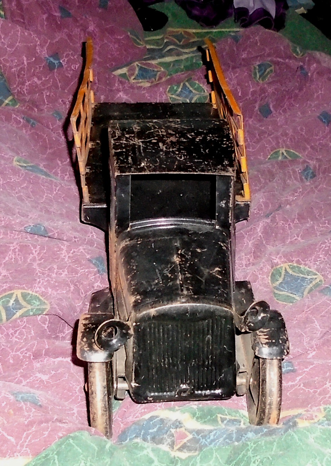 Antique 1920’s Structo Pressed Steel Stake Truck Very Good Condition. L ...