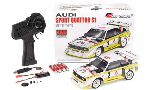 Carisma 88468 GT24 4WD Brushless RTR Rally Legend Audi Sport Quattro S1 ...