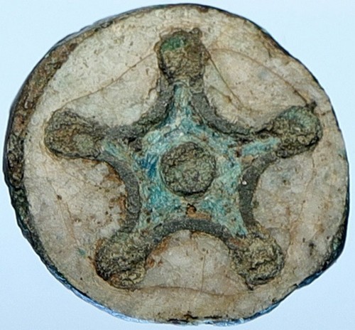 100-300 AD Ancient Roman Christian Pentagram Fibula OLD Jewelry ...
