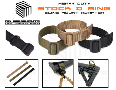 Tactical Universal D Ring Sling point Adapter rifle buttstock Loop ...