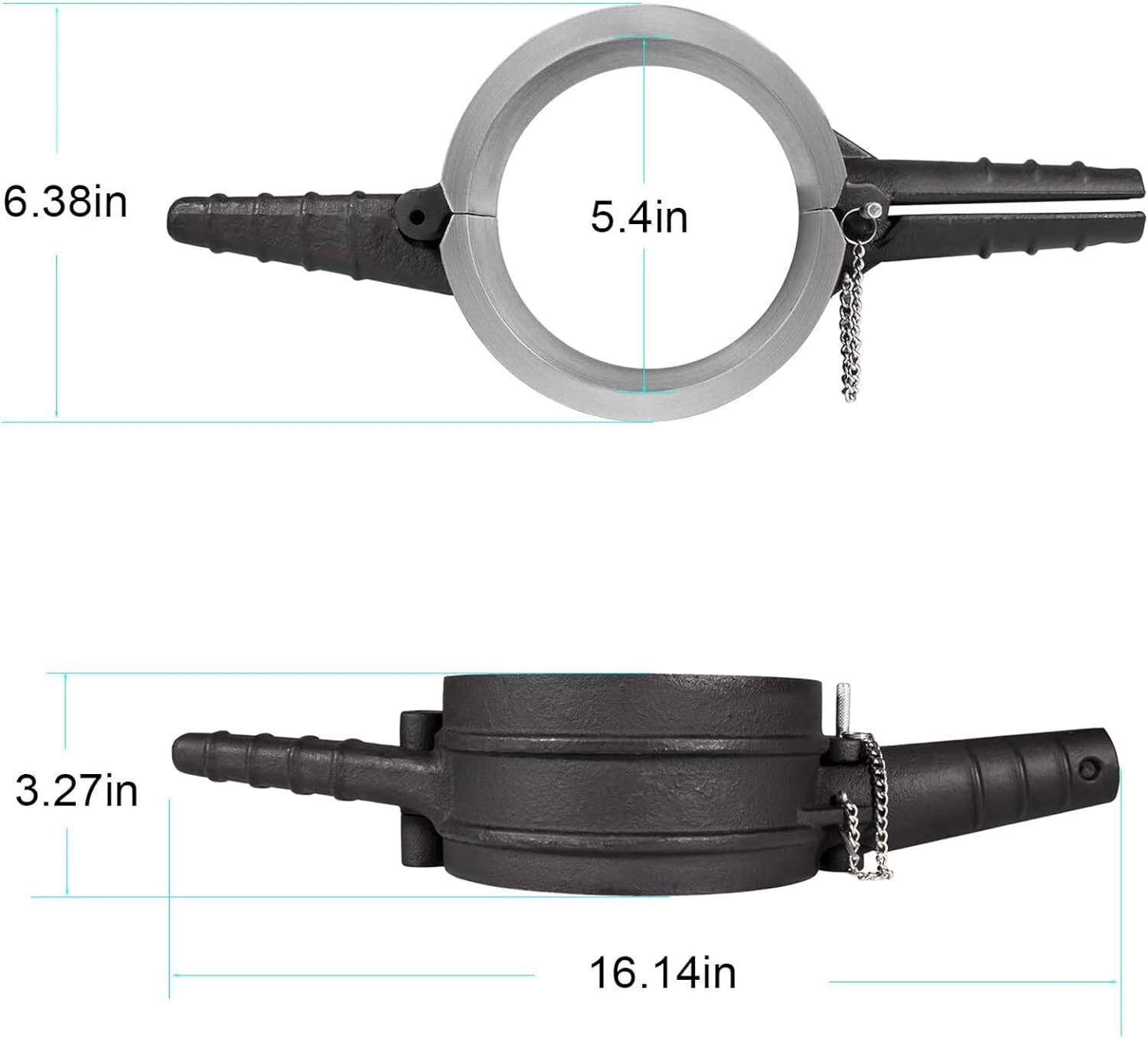 5.4" BORE PISTON RING COMPRESSOR INSTALLER FOR CUMMINS ISX CAT 3400 AND ...
