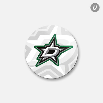 Dallas Stars NHL | 4'' X 4'' Round Decorative Magnet | eBay