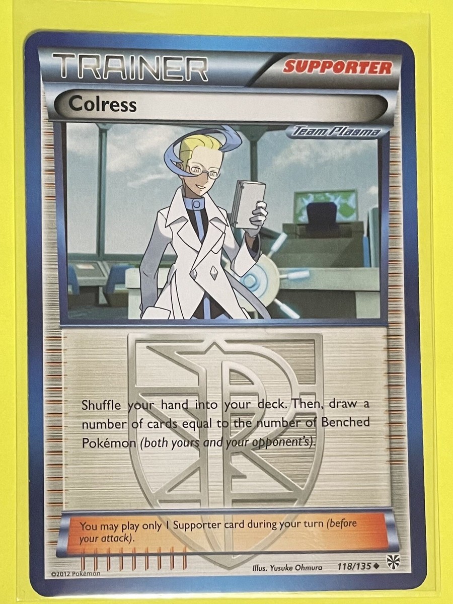 Colress Pokemon Kaart Scarlet & Violet Night Wanderer Officially