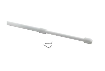 Speedy Net Rod, Net curtain rod, White, Extendable Metal Net Curtain ...