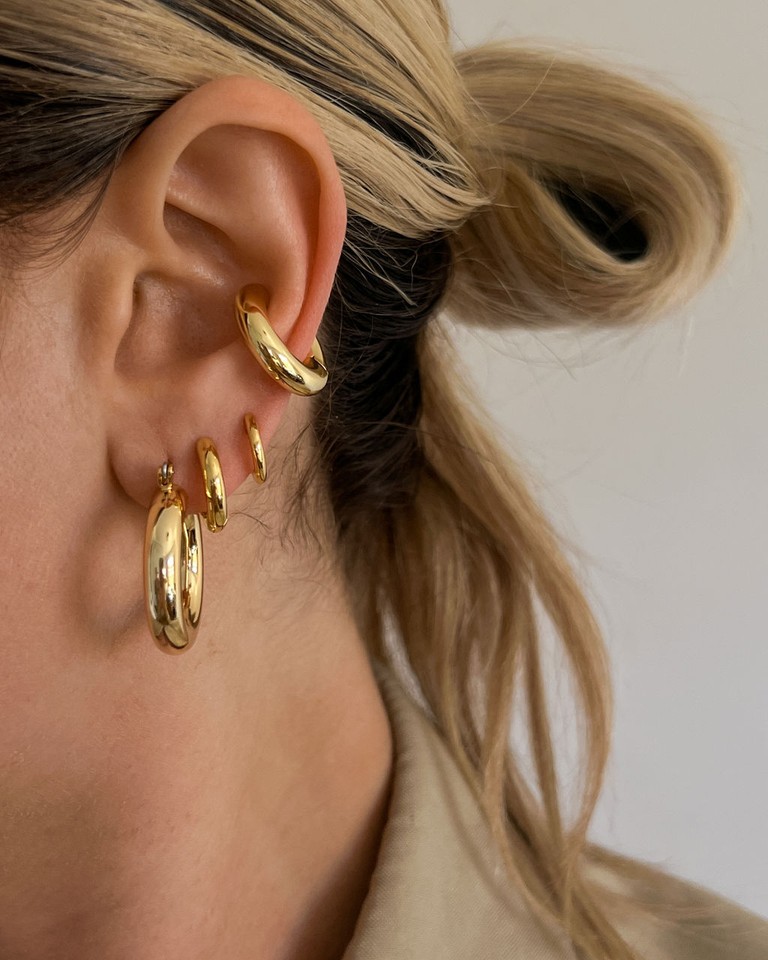 LUV AJ AMALFI EAR CUFF Tube Ear Cuff Ear Stack | eBay