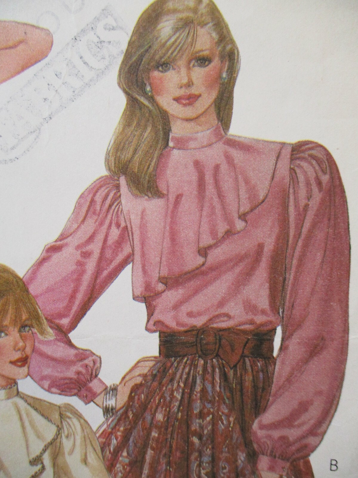 Vintage McCall's Pattern 7831 Misses Size 10 32 1/2" Pullover Blouse ...