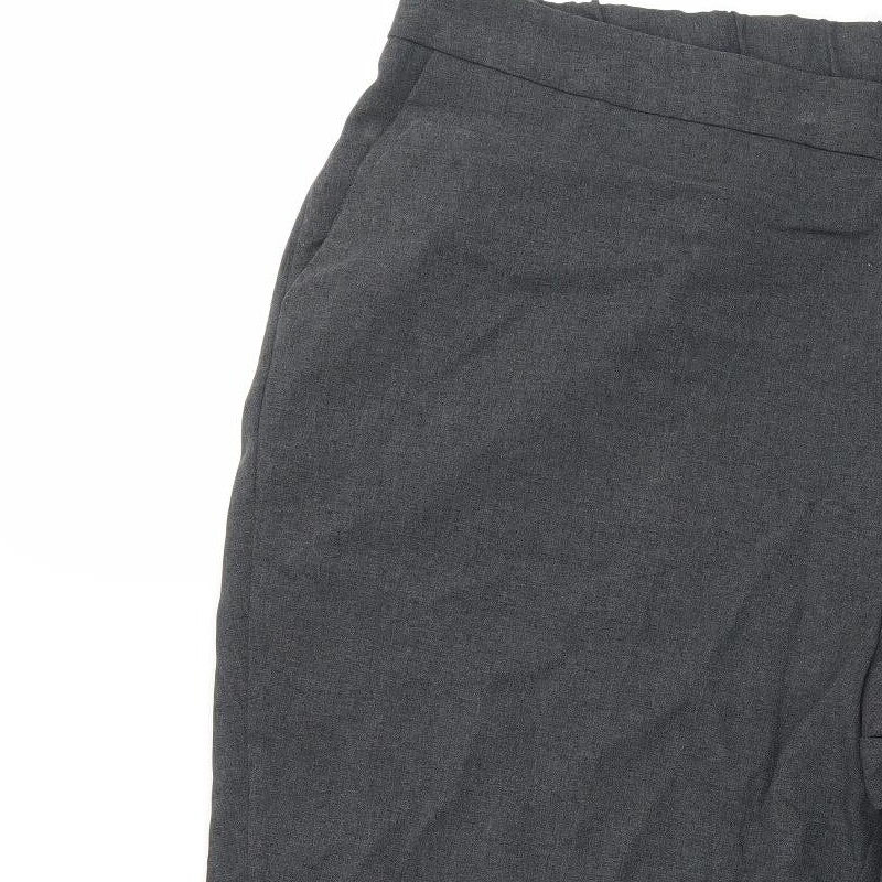 Womens Grey Polyester Blend Trousers Size 20 L25 in Regular | eBay UK