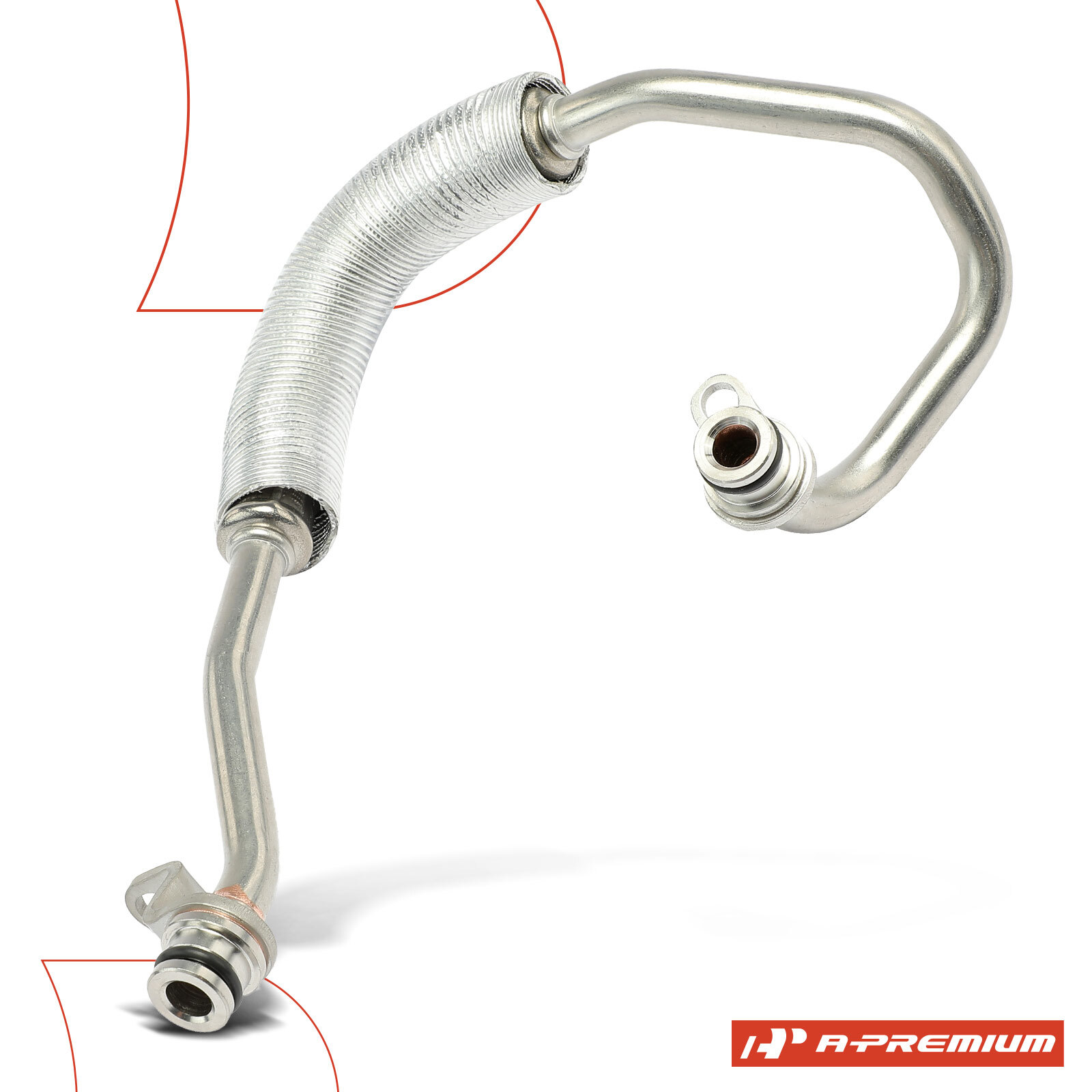 A-Premium Turbocharger Coolant Return Line for BMW 335i 335i xDrive E90 ...