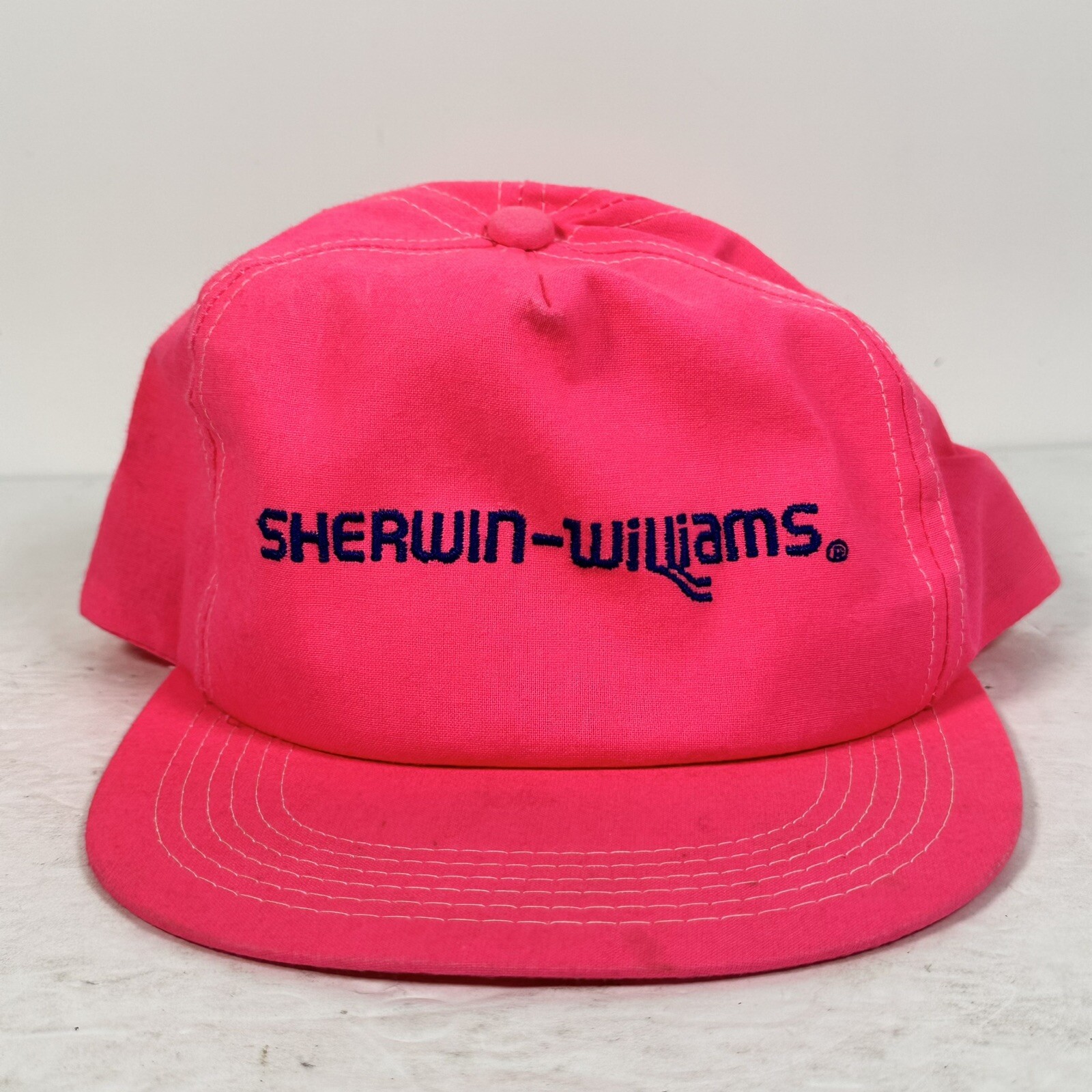 Vintage Sherwin Williams Pink K-Products Hat / Cap Ma… - Gem
