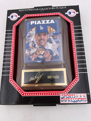Sports Impressions * Mike Piazza MLB Superstar Collectors Plaque* 1169 ...