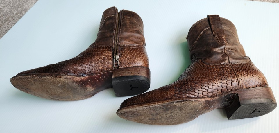 Tecovas The Bodie - Python, Zip, Size 10D | eBay