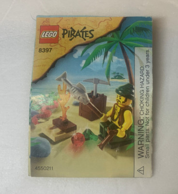 Lego 8397 Pirate Survival Instruction Manual Only No Bricks | eBay