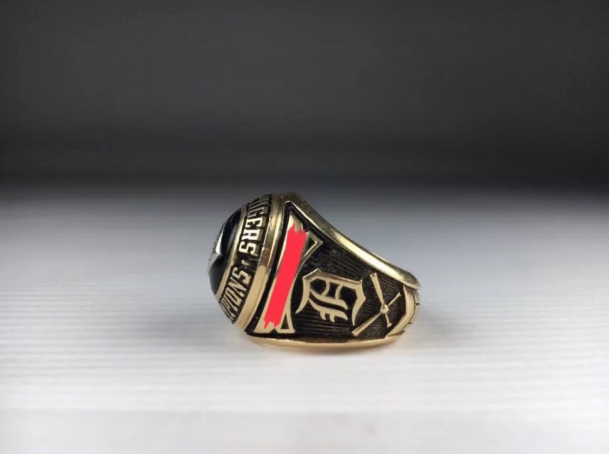 Detroit Tigers 1968 Balfour World Series Championship Ring with ...